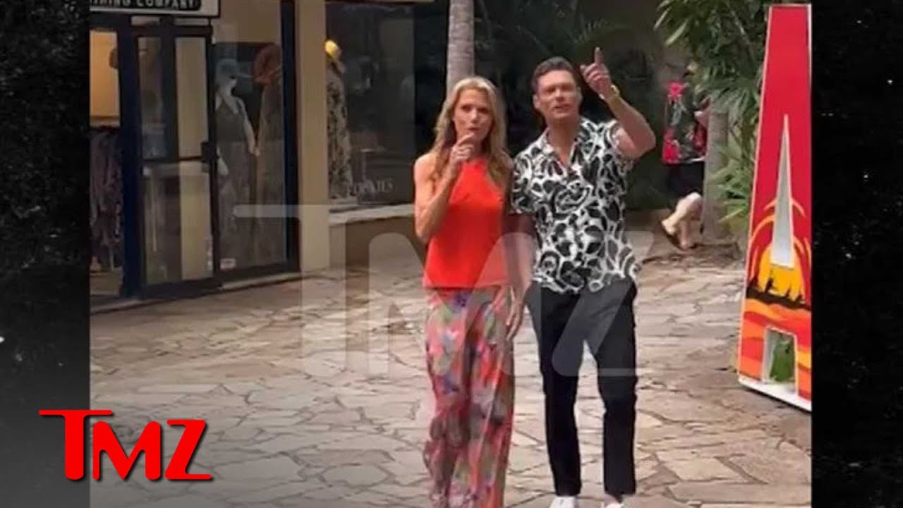 Ryan Seacrest and Vanna White Filming 'Wheel of Fortune' Promos in Hawaii | TMZ TV - YouTube
