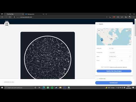 How to make a skymap for free in 5 MIN - YouTube