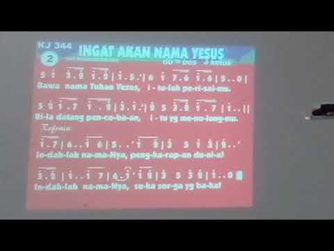 kj : 344 , ingat akan nama yesus - YouTube