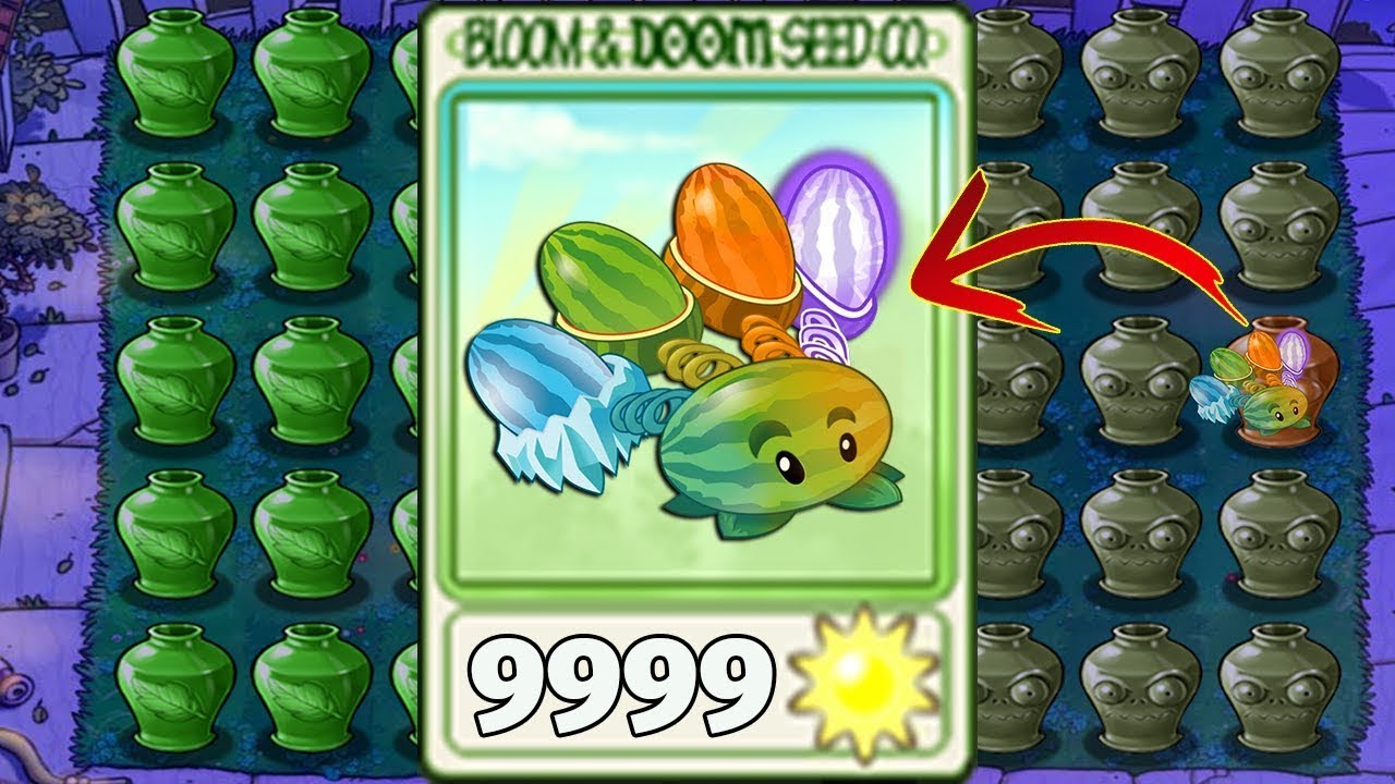 Team Melon PULT Plant Attack Dr.Zomboss - Vasebreaker Endless | Plants vs Zombies - YouTube