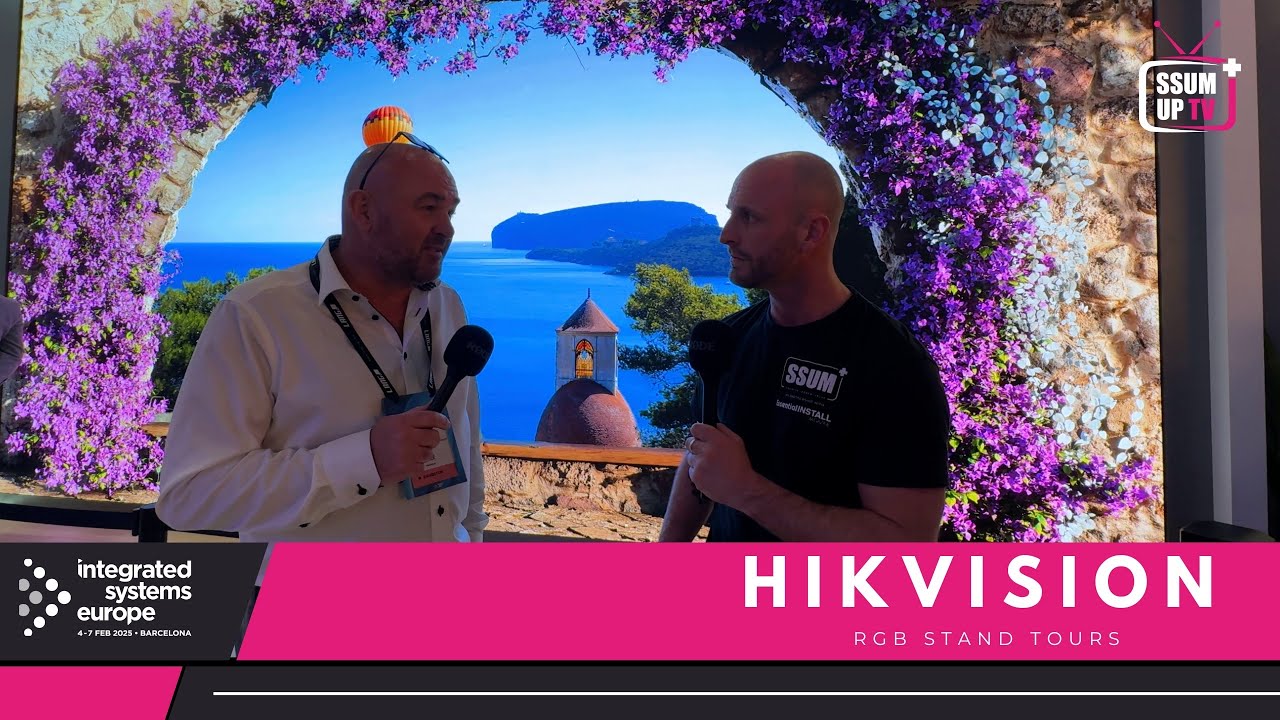 HIKVISION 8K LED Screen - ISE 2025 - YouTube