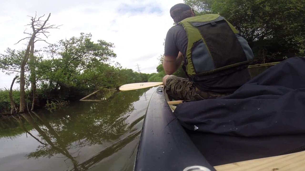 canoeing river derwent howsham bridge hou15 - YouTube