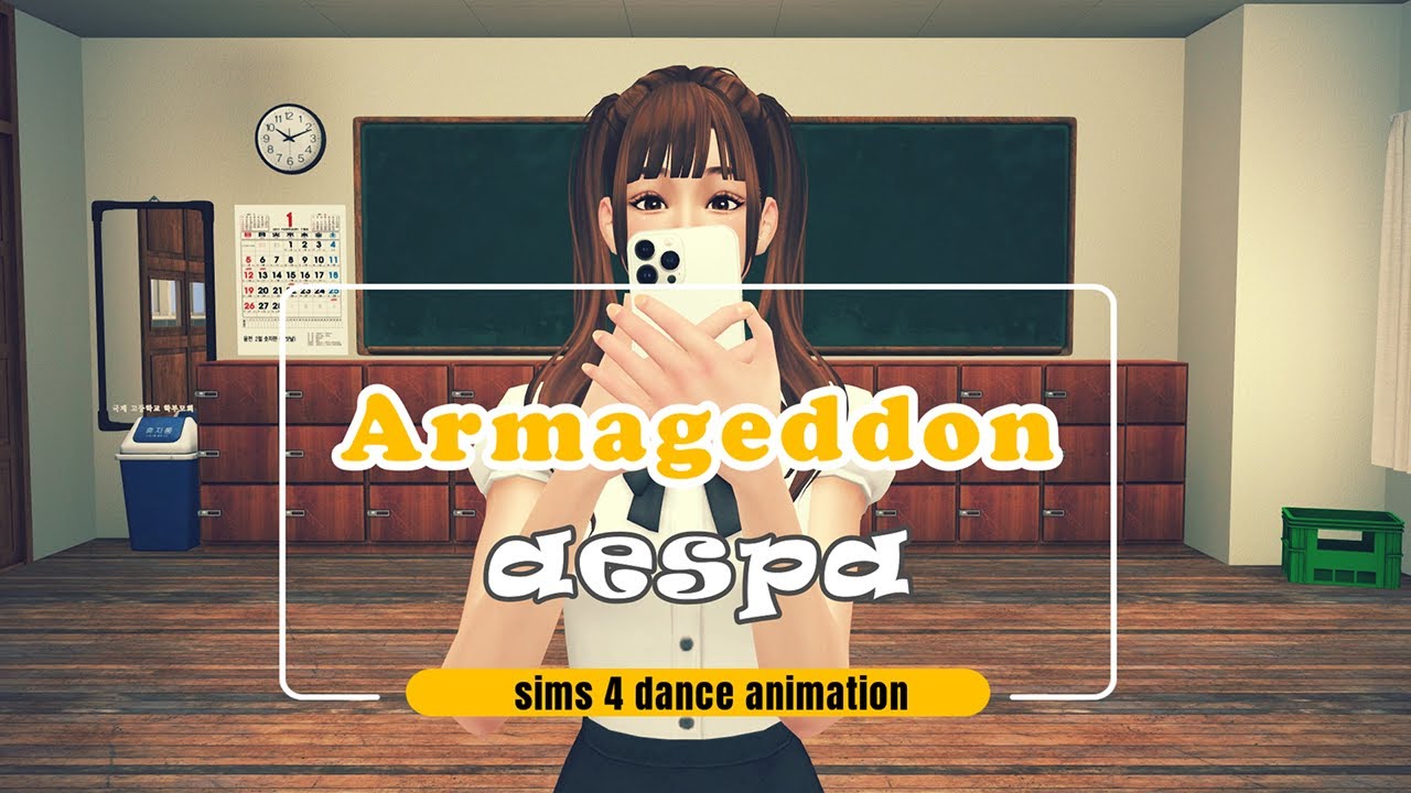 aespa 에스파 - 'Armageddon' [sims 4 dance animation] - YouTube