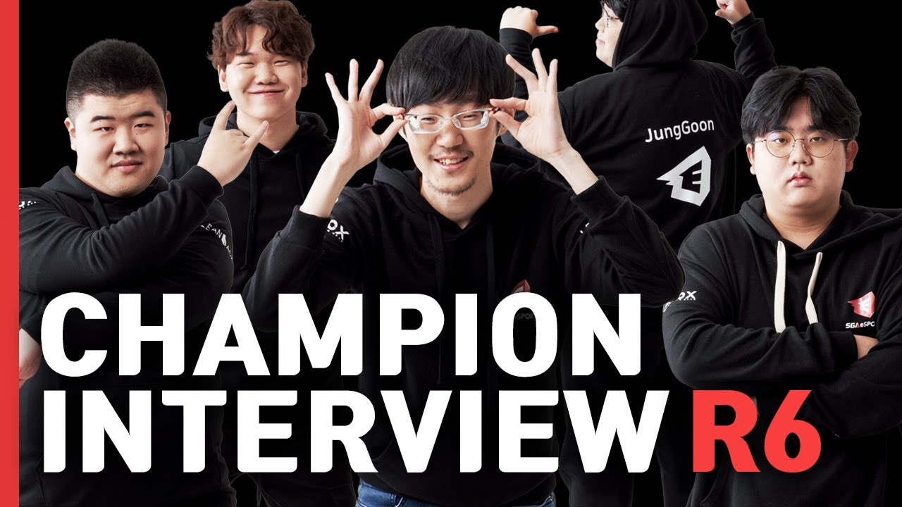 R6 Korean Open 2021 Spring Champion Interview - YouTube