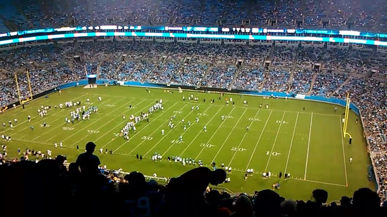 The view above at Panthers Fan Fest 2017 - YouTube