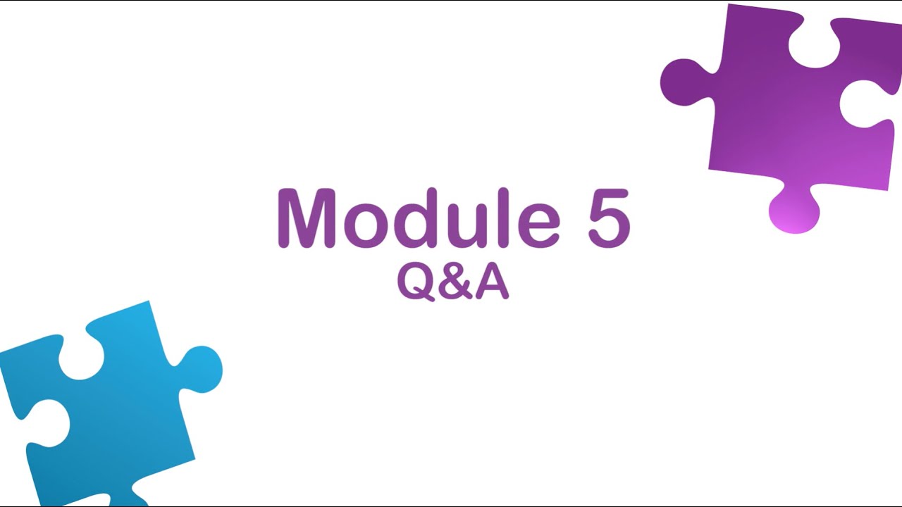 Educator Course - Module 5 - Q&A - YouTube