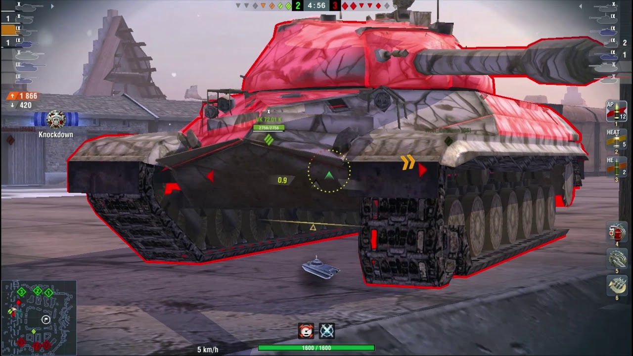 WATCH THIS ! How can win by Full HP ! T-54 -Tier 9 | U.S.S.R - Medium ...