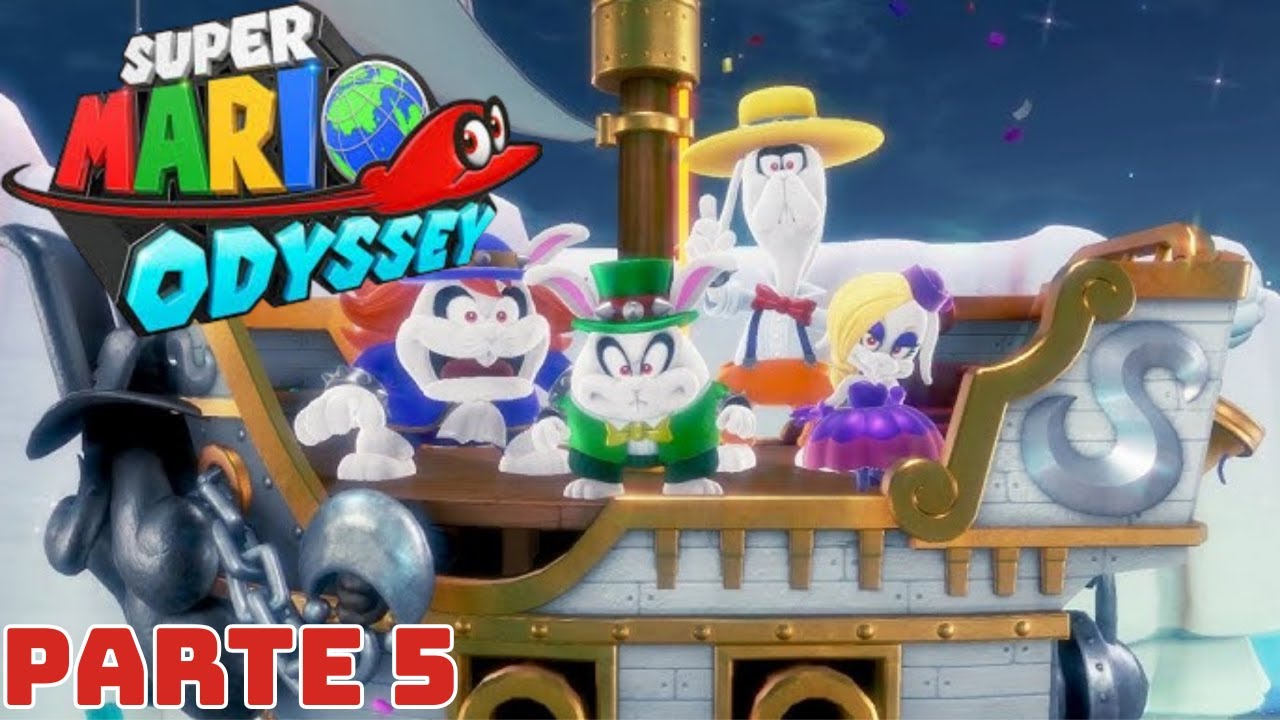 🎩🔥 Mario Odyssey: ¡Broodals al ataque y despedida del desierto! 🏜️ ...