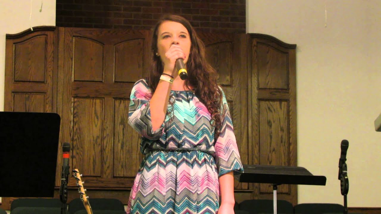 Lydia Hamilton singing "I am Not Alone" by Kari Jobe - YouTube