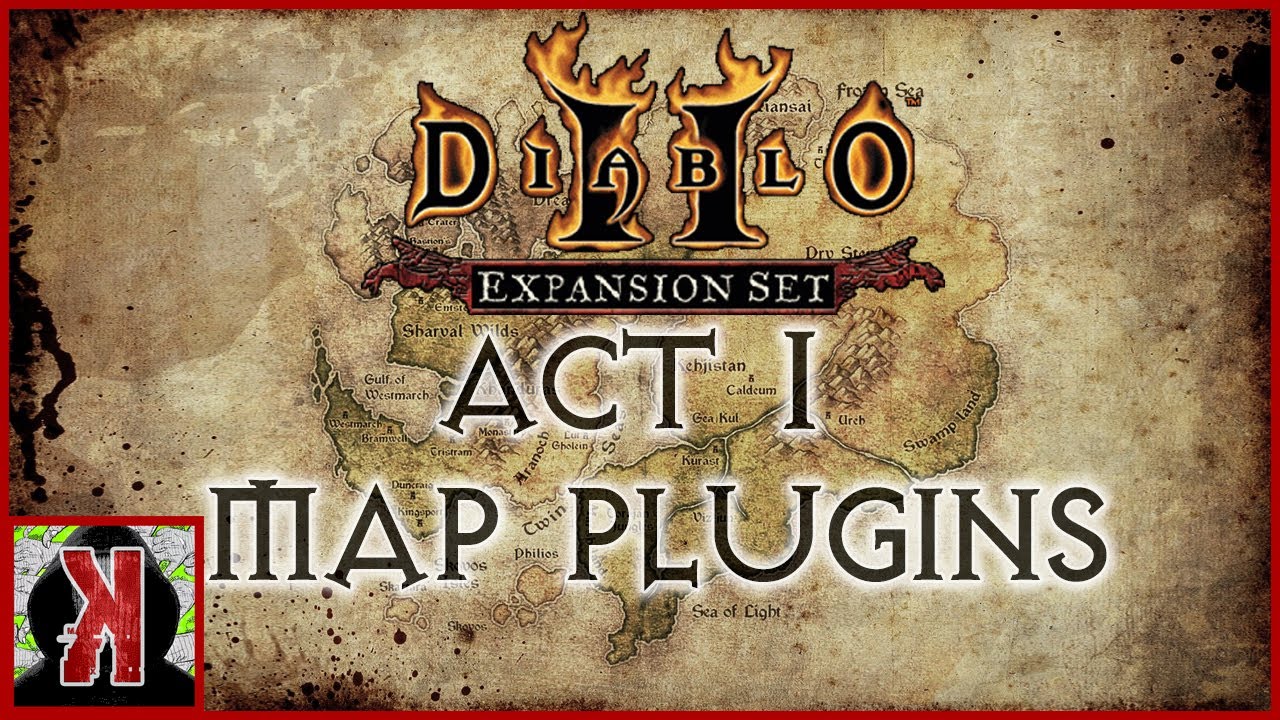 Diablo II - Gloom Sanctuary. ACT 1 map plugins 01.2022 - YouTube