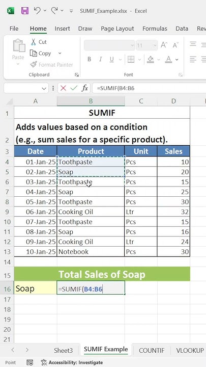 Excel SUMIF Formula Explained: Master Conditional Summation in 1 ...