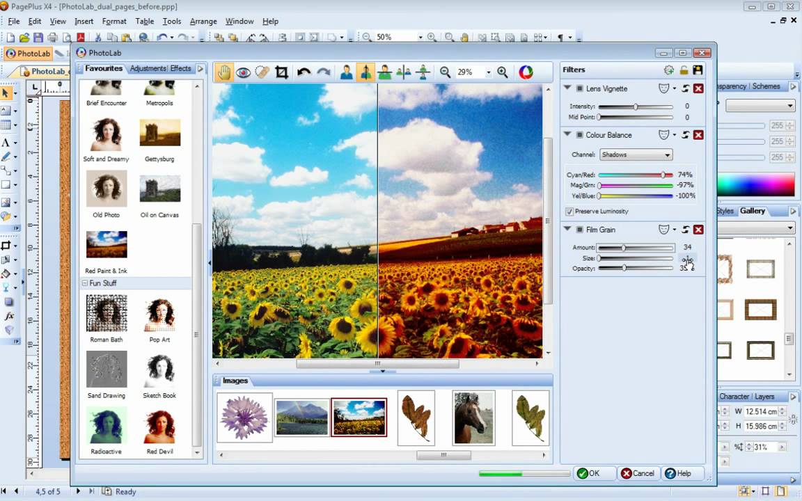 Serif PagePlus X4 Tutorial - Creating Artistic Effects with the ...