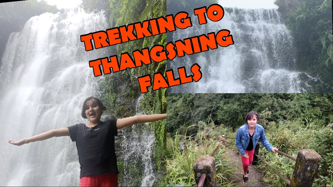 THANGSNING FALLS | Trekking Spot | Shillong Meghalaya | India - YouTube