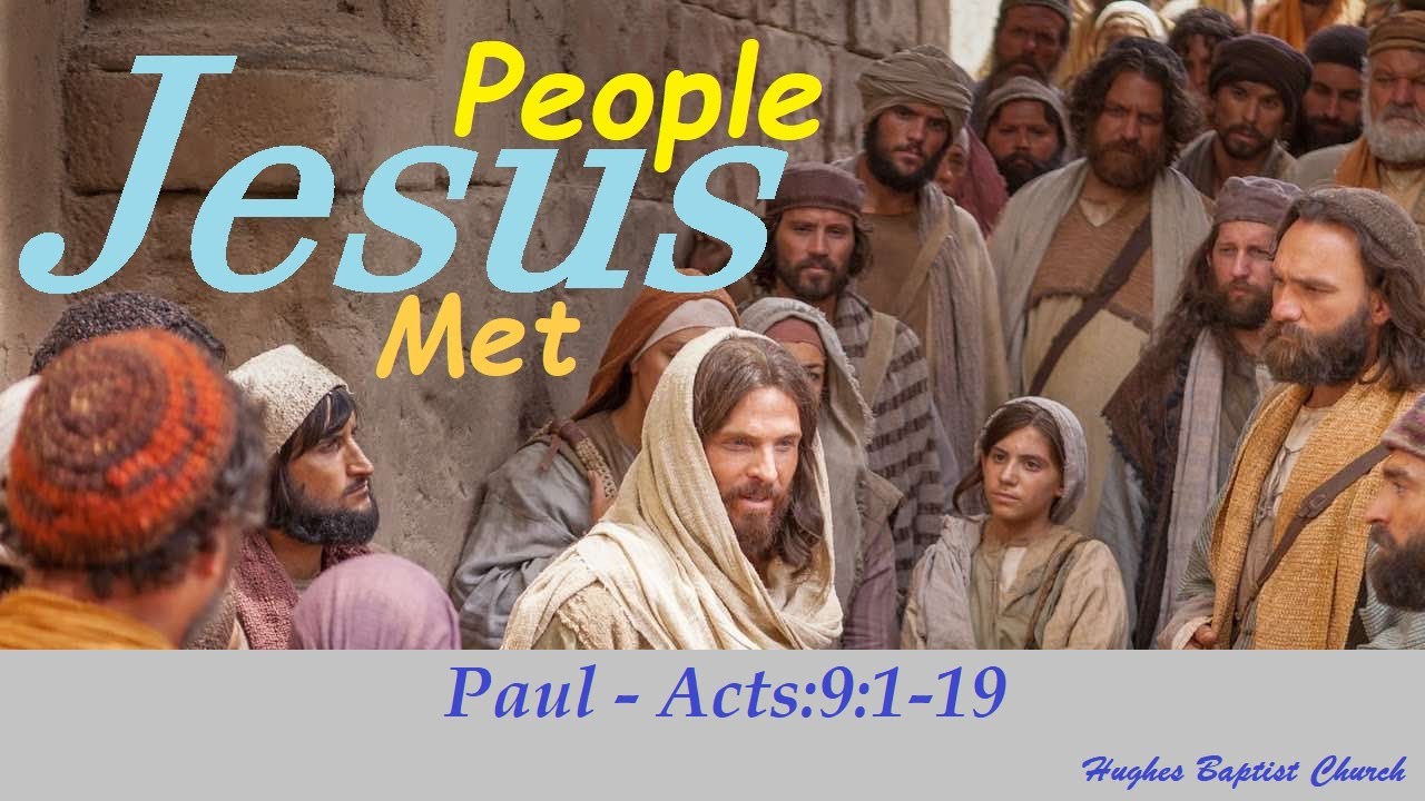 Jesus and Paul || Acts 9:1-19 || Ps Chris Nelson || Hughes Baptist ...