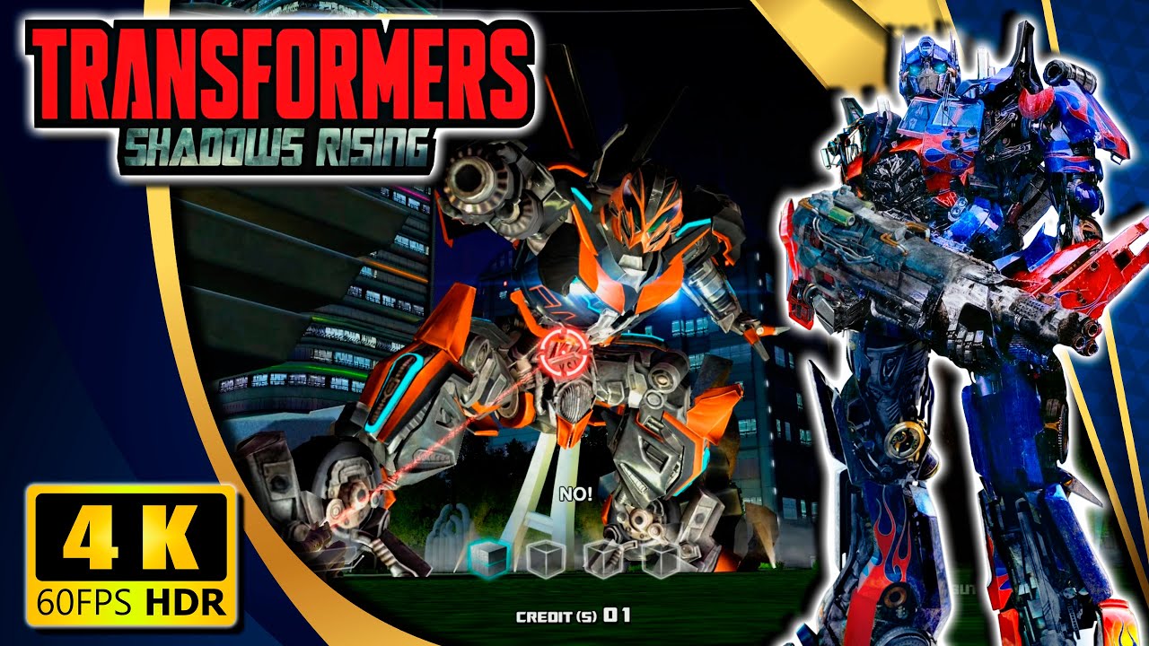 Transformers: Shadows Rising 【Longplay】 - YouTube