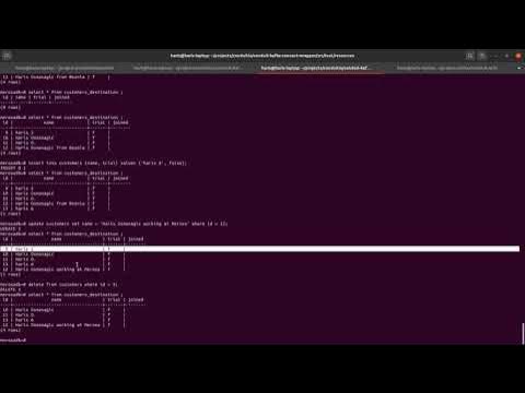 OpenCDC support in the Kafka Connect Wrapper Connector - YouTube