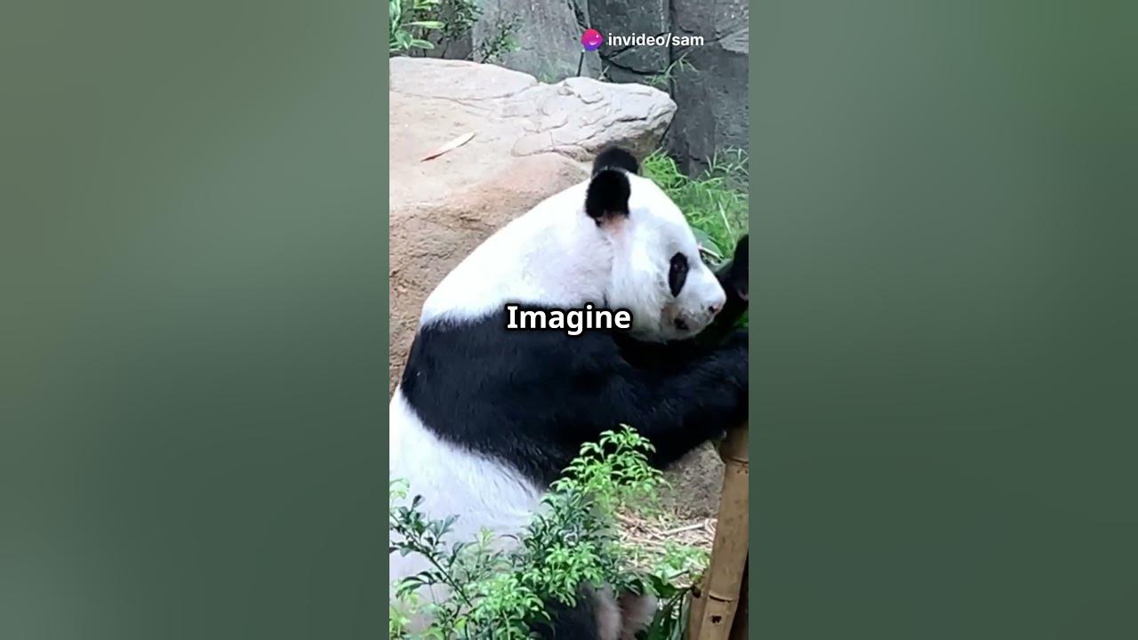 Pandas Do Handstands to Pee Higher?! 🐼 #cute #shortsvideo #shorts # ...