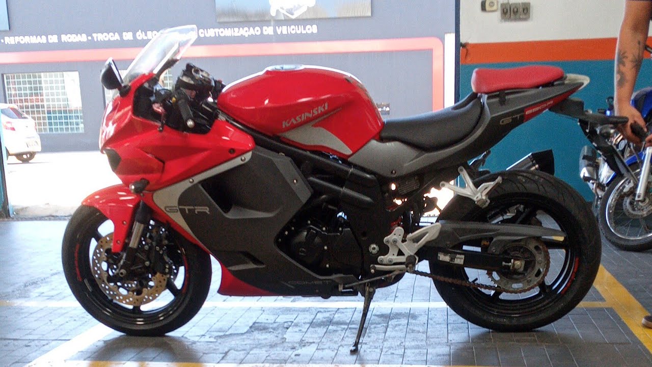 PRIMEIRO ROLÊ COM A MOTO NOVA! COMET 650 - YouTube