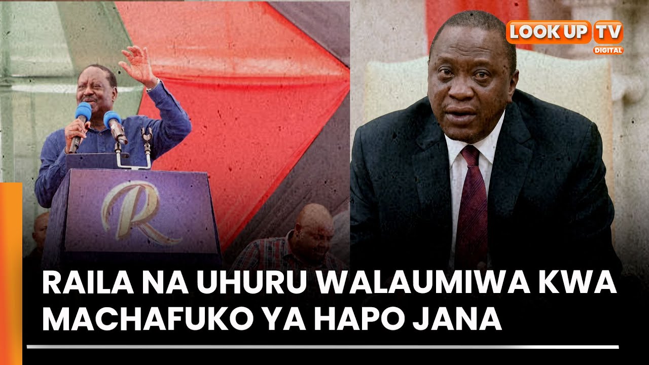 Raila, Uhuru walaumiwa kwa machafuko ya hapo jana - YouTube