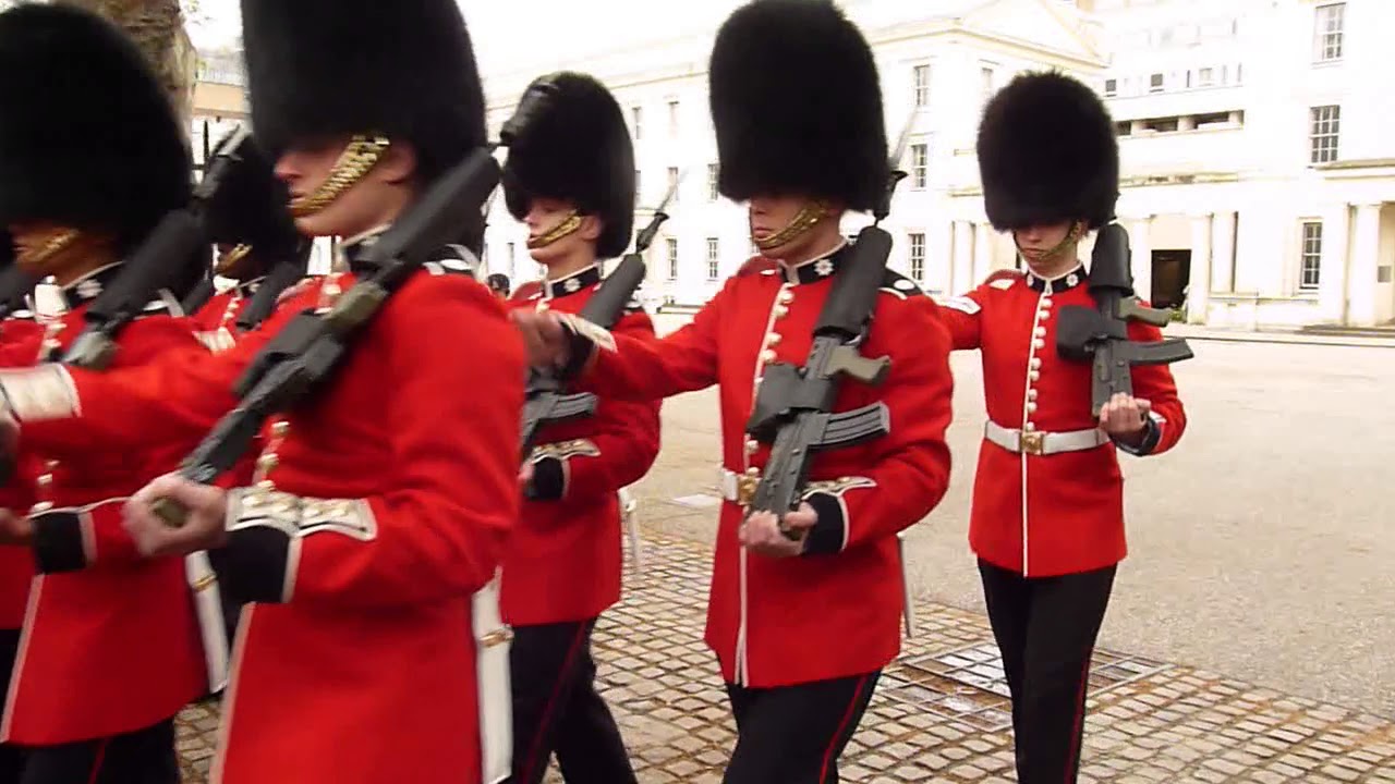 Band of the Grenadier Guards and 7 Company Coldstream Guards - YouTube