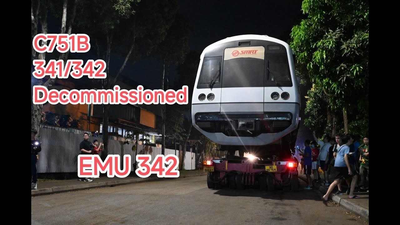 [Farewell 341/342] Kawasaki Heavy Industries & Nippon Sharyo C751B EMU 342 Sent for Scrap - YouTube