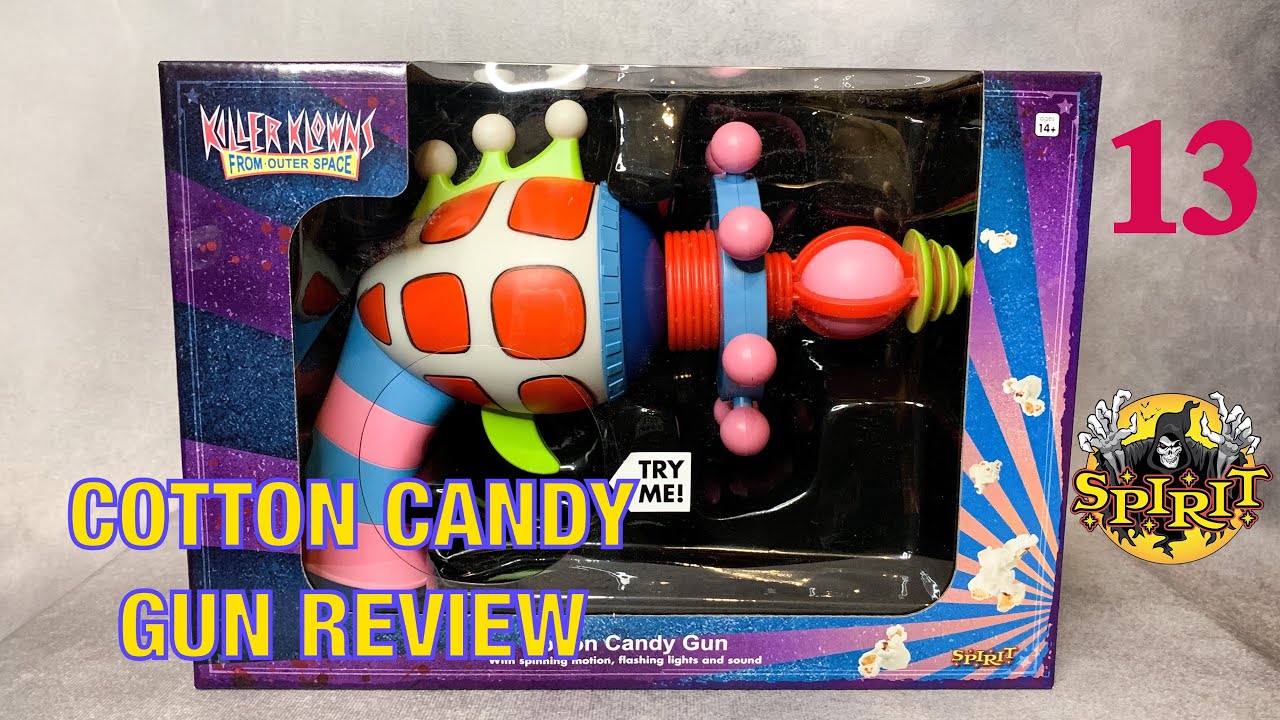 Spirit Halloween Killer Klowns From Outer Space Cotton Candy Gun Review ...
