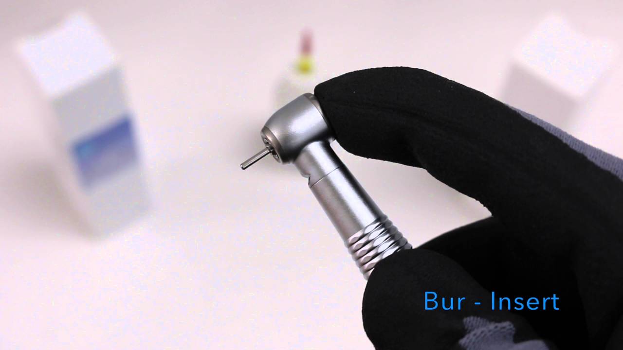 Handpiece Bur Insert - YouTube