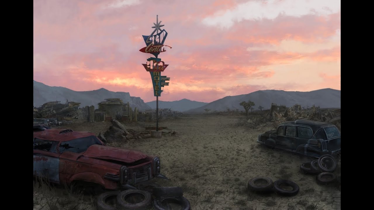 Fallout New Vegas Ending Theme Extended - YouTube