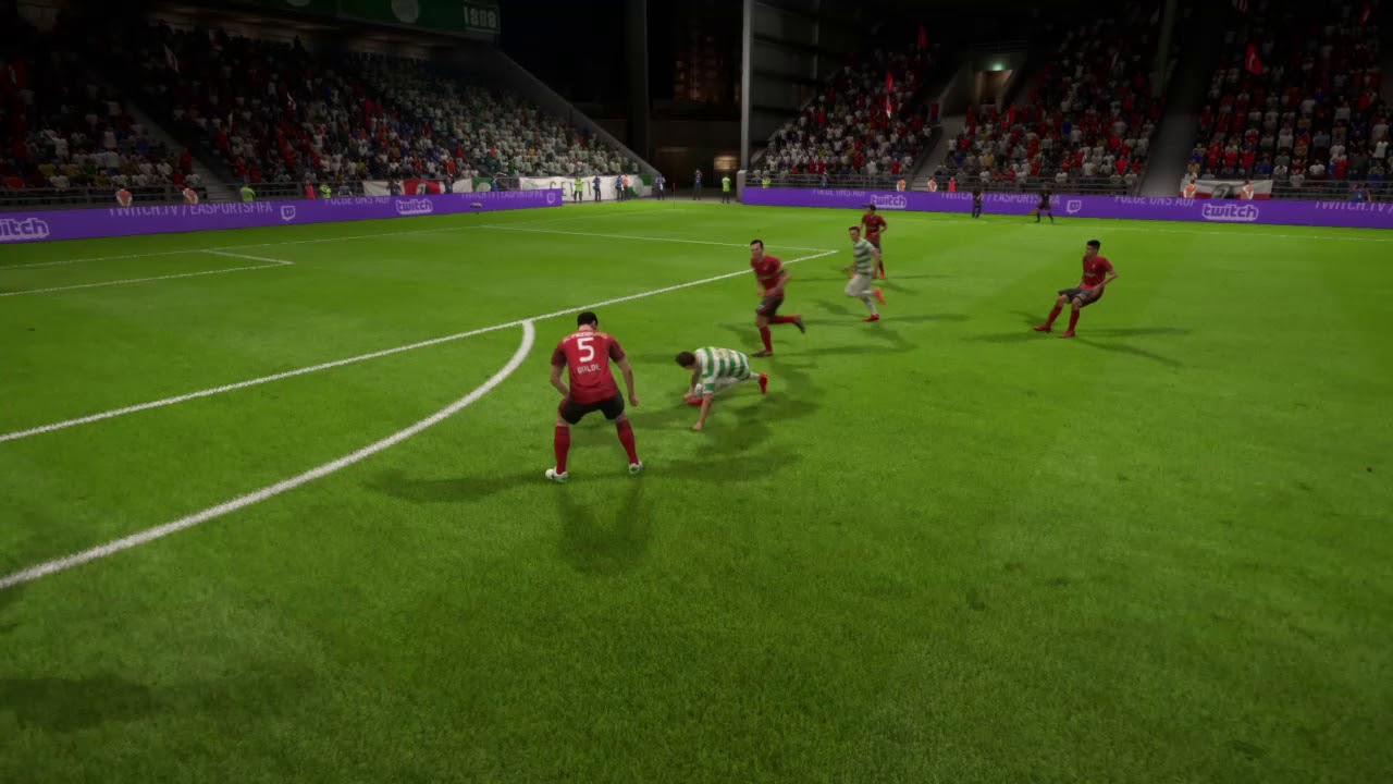Griffiths slide tackle goal - YouTube