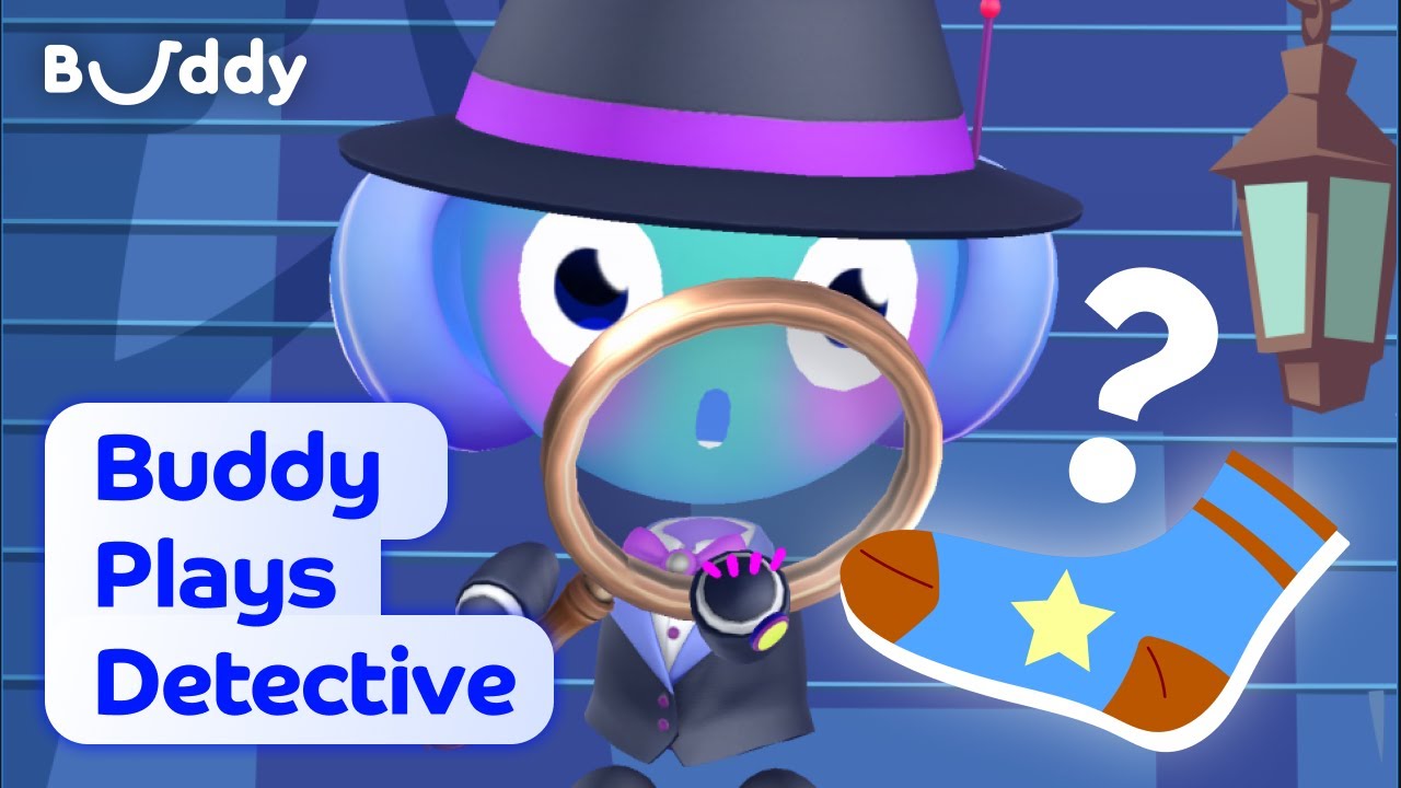 Buddy Plays Detective | Buddy the Robot | English for Kids | Buddy.ai ...