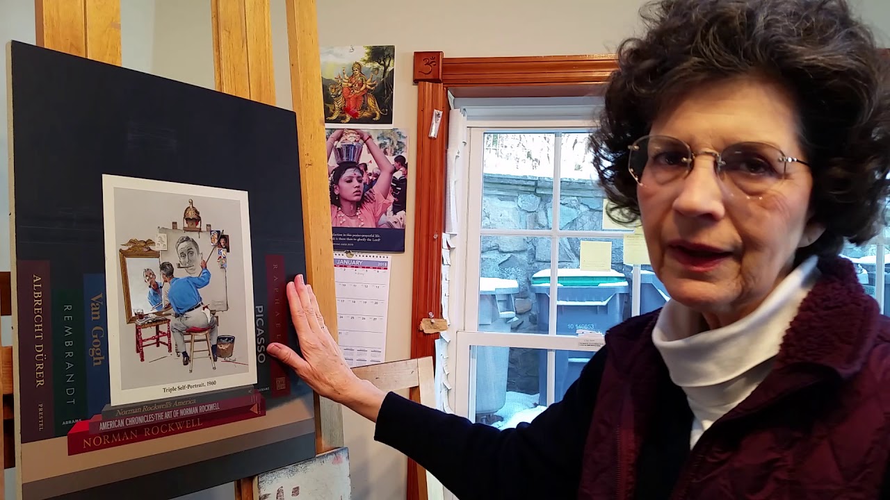 Perlmutter Gallery - "The Artist's Model" - My homage to Norman ...