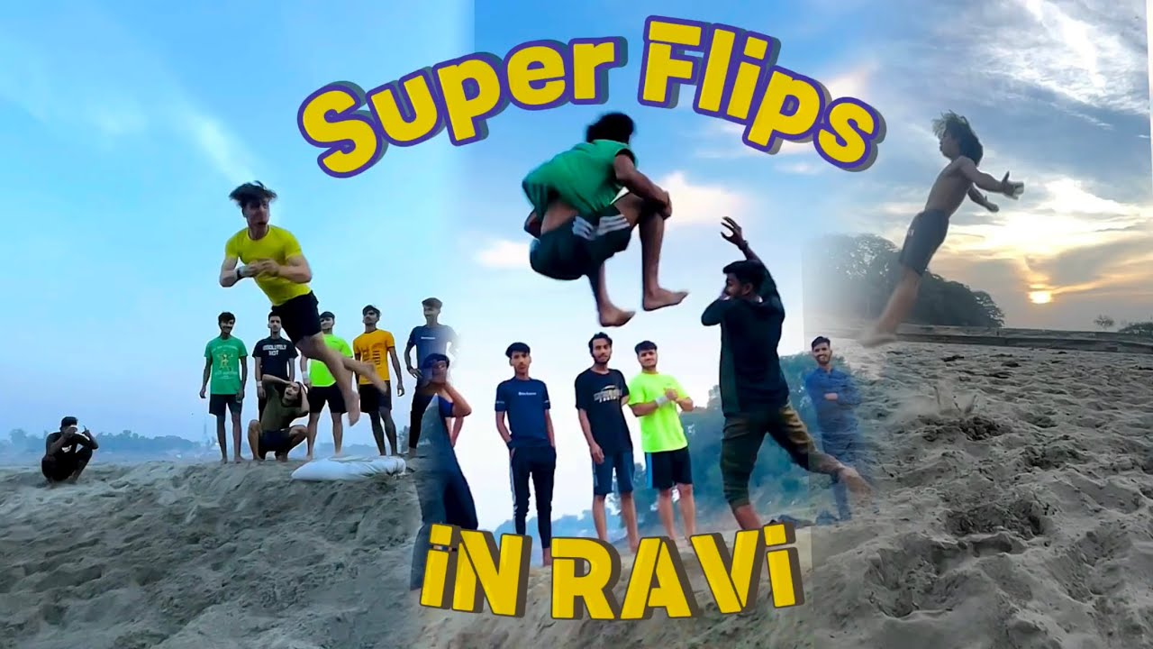 Double Flips Practice 😱|| Hard Flip on Ravi||Flips practice video - YouTube