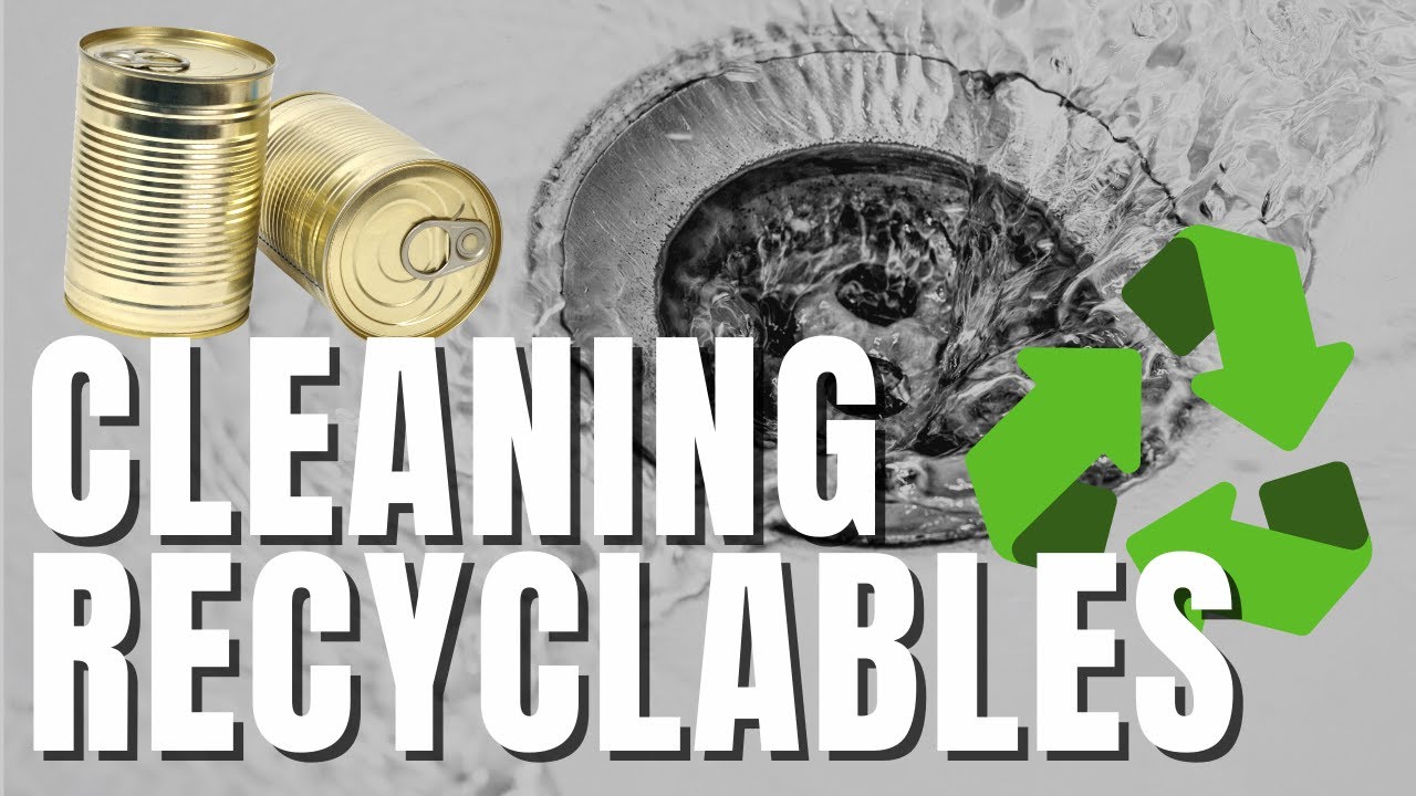 How to clean your recyclables - YouTube