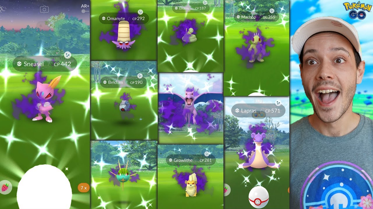 La mia collezione di Pokémon *Shiny Ombra* - Pokémon GO - YouTube