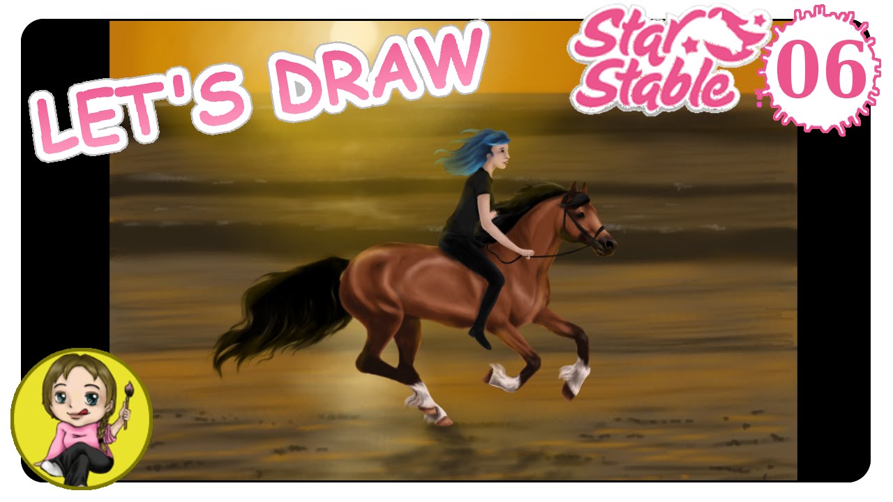 LET'S DRAW Star Stable (SSO) [06] Strandausritt mit Welsh Pony ...
