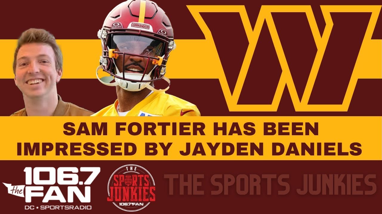 Sam Fortier Talks Hype Around #commanders Training Camp | Sports ...