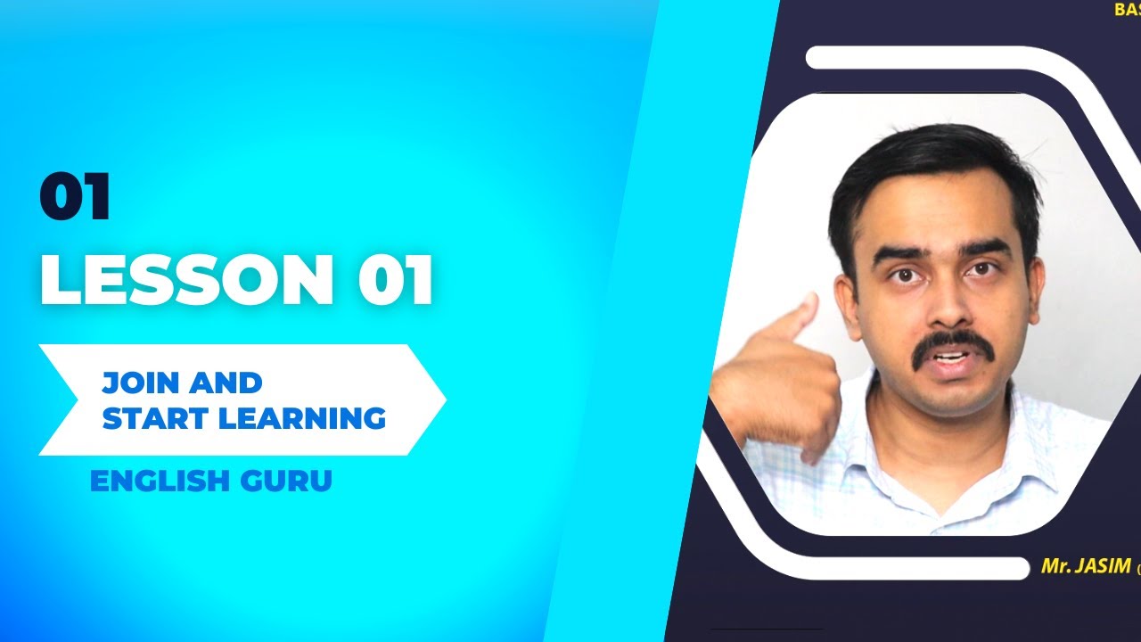 01 Basic Level | Lesson 01 | English Guru Campus - YouTube
