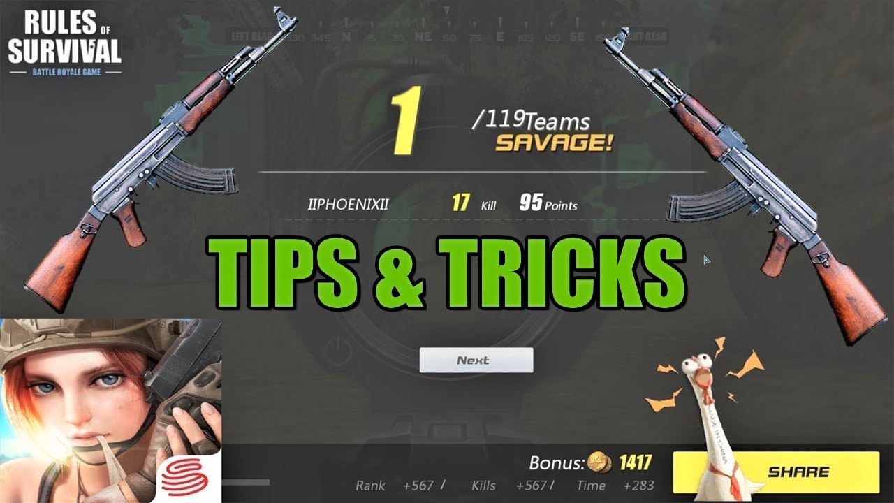 Rules of Survival - EASY TIPS & TRICKS TO WIN MORE! - YouTube