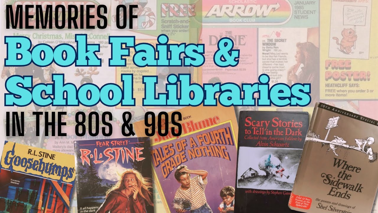 Book Fairs & School Libraries in the 80s & 90s - YouTube