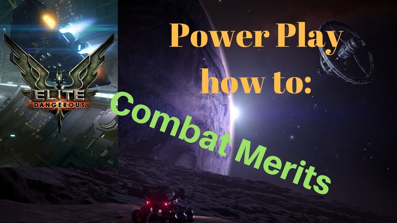 Elite Dangerous Power Play how to Combat Merits - YouTube