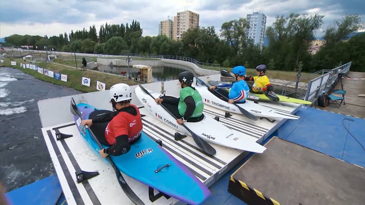 Men's Junior Kayak Cross Semi-Final 2 / 2024 ICF Canoe-Kayak Slalom ...