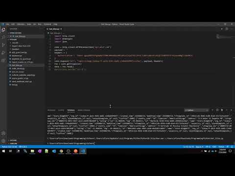 Messing with Mist API outputs in Python! - YouTube