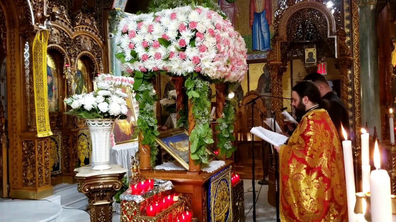 Μέγας Εσπερινός Κοιμήσεως της Υπεραγίας Θεοτόκου (14 Αυγούστου 2020 ...