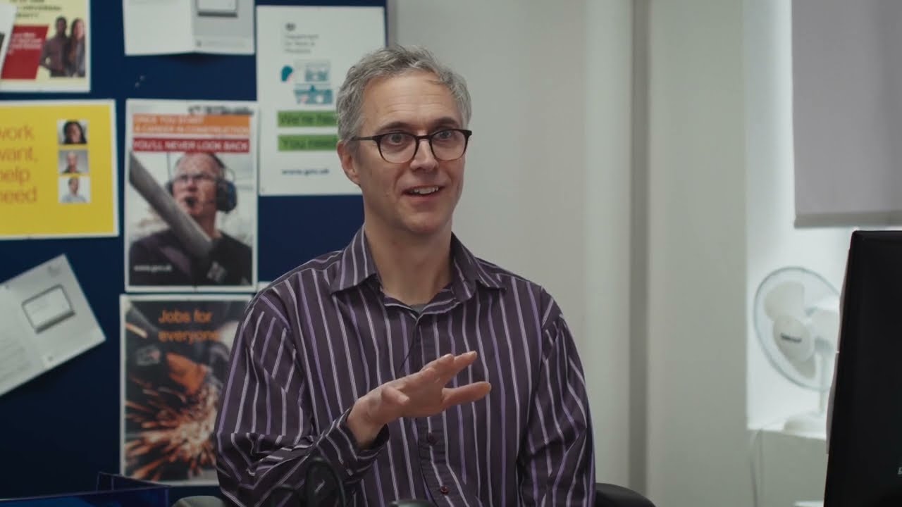 Marcus Coates on the set of The Directors: Anthony - YouTube