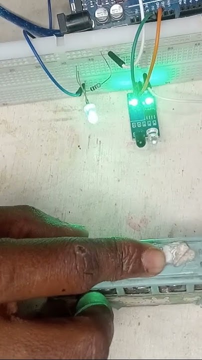 Simple Ir Sensor Light And Arduino Youtube