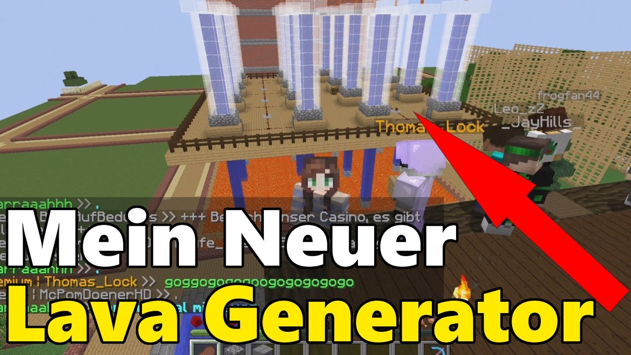 Minecraft: LAVA GENERATOR - YouTube