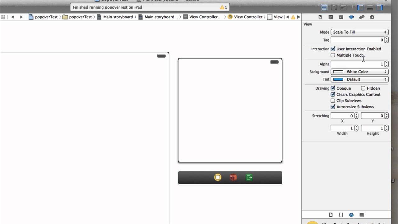 Popovers Using Storyboards - YouTube
