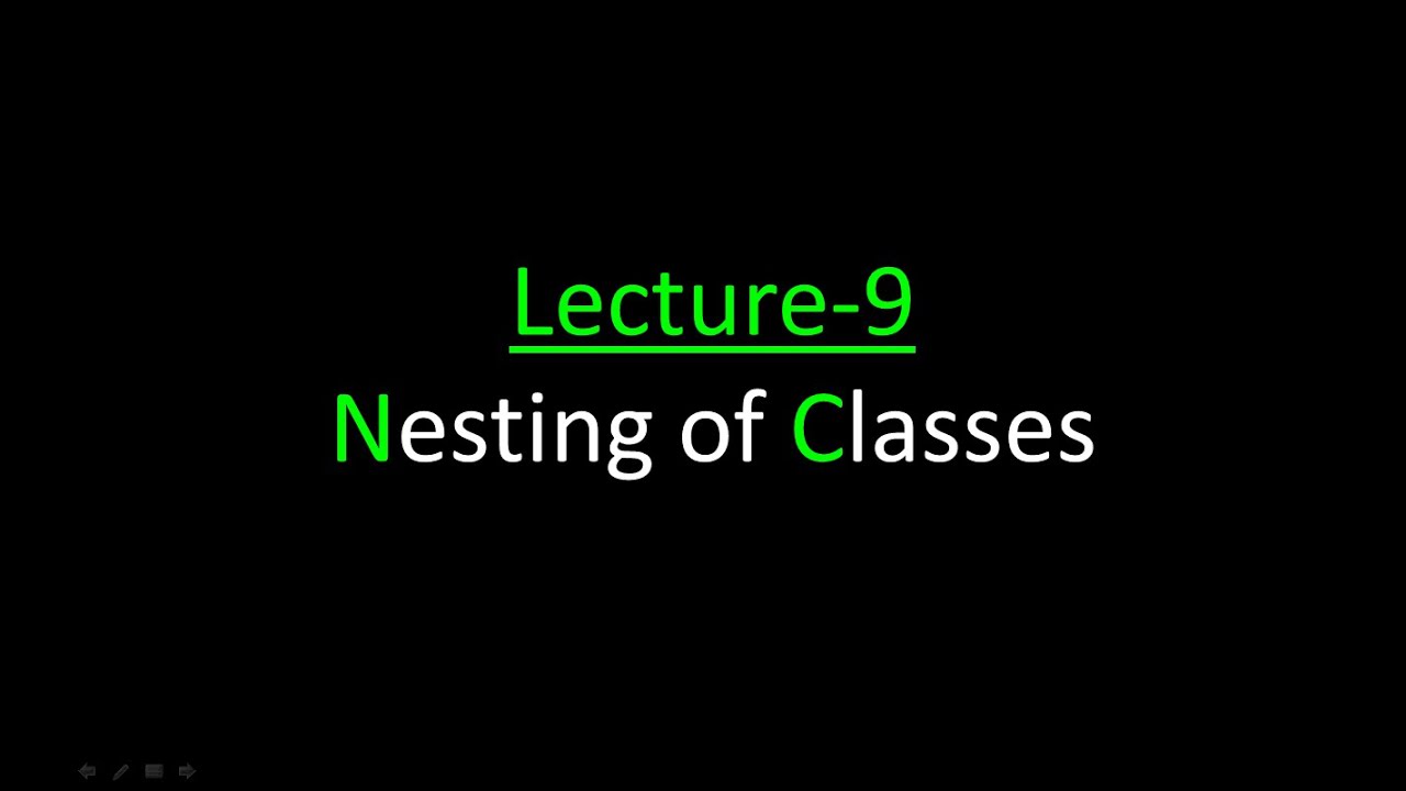 Lecture# 9 Nesting of classes and Aggregation with example - YouTube