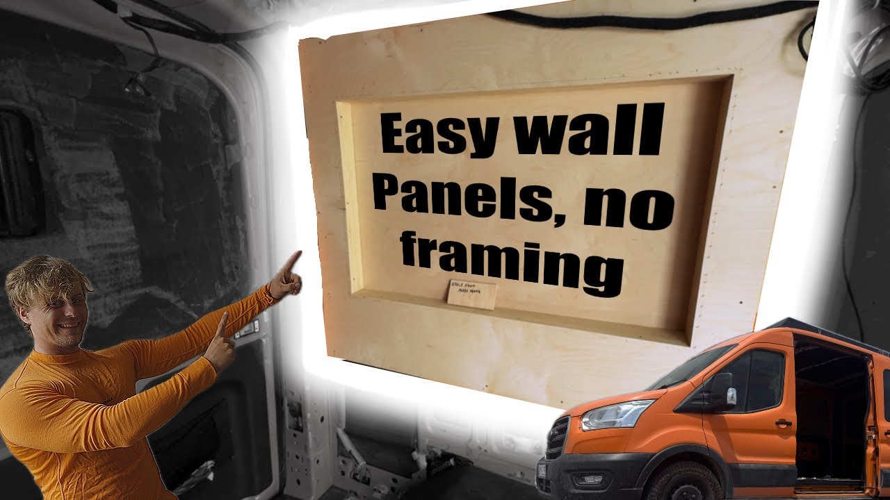 Sleep sideways, DIY super light transit wall panels. No Framing ...
