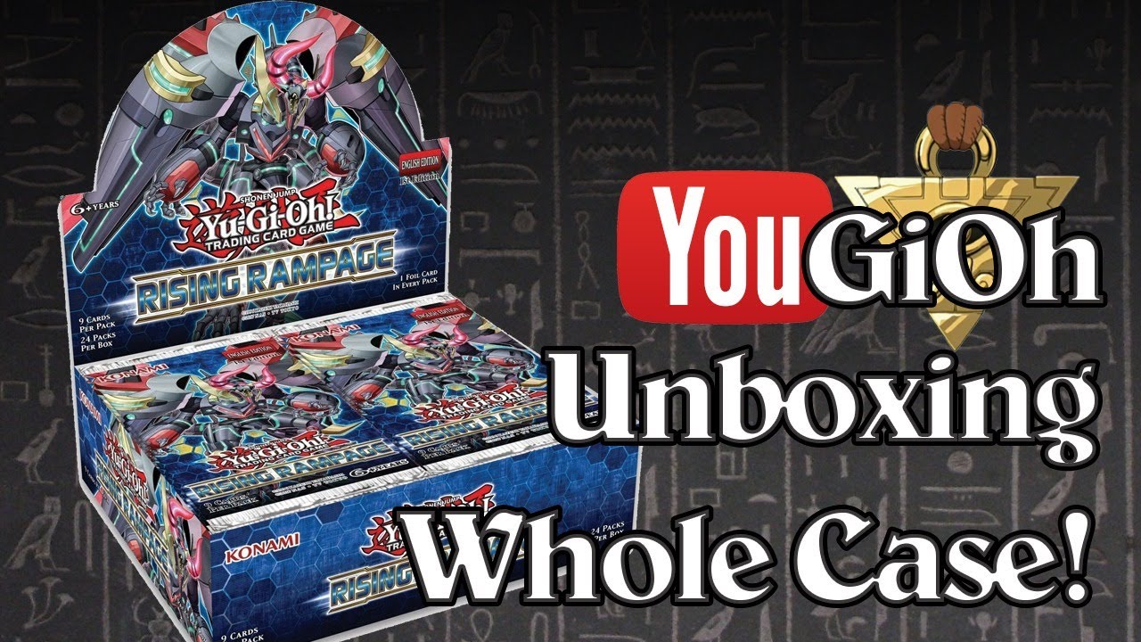 YuGiOh Rising Rampage Unboxing A Whole Case - YouTube
